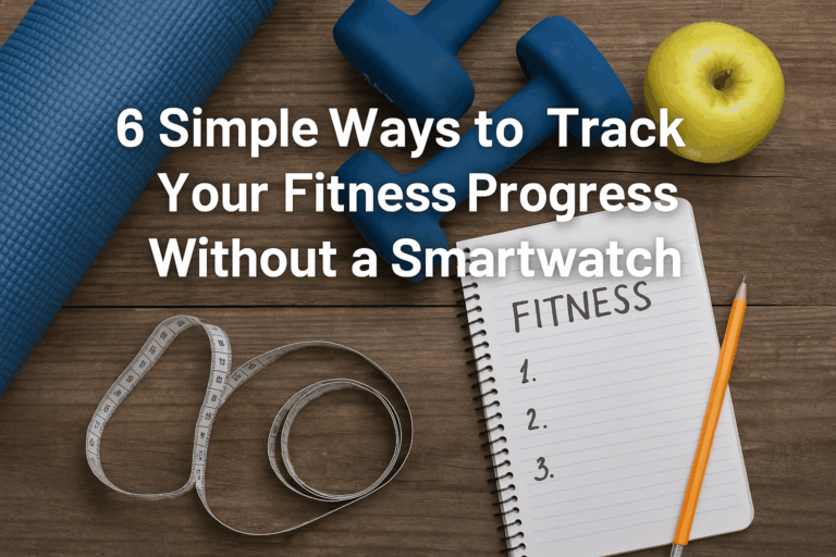 How To Track Fitness Progress Without a Smartwatch