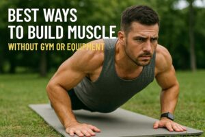 How to Build Muscle Without Gym | No-Equipment Guide 2025