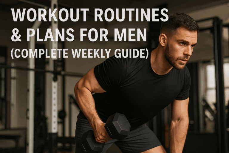Workout Routines for Men: Complete Weekly Fitness Guide 2025